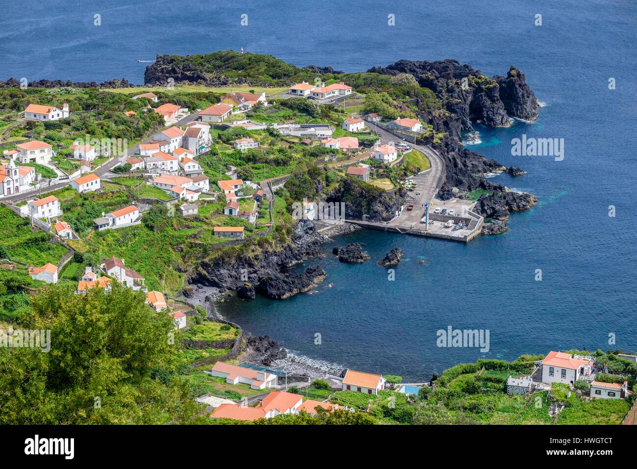 Portugal, Azores archipelago, Sao Jorge island, UNESCO Biosphere ...