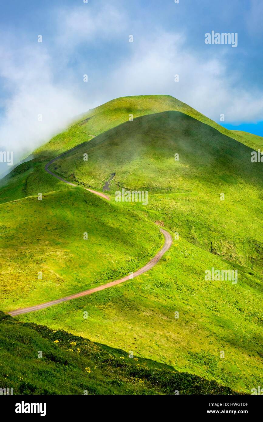 Portugal, Azores archipelago, Sao Jorge island, UNESCO Biosphere ...