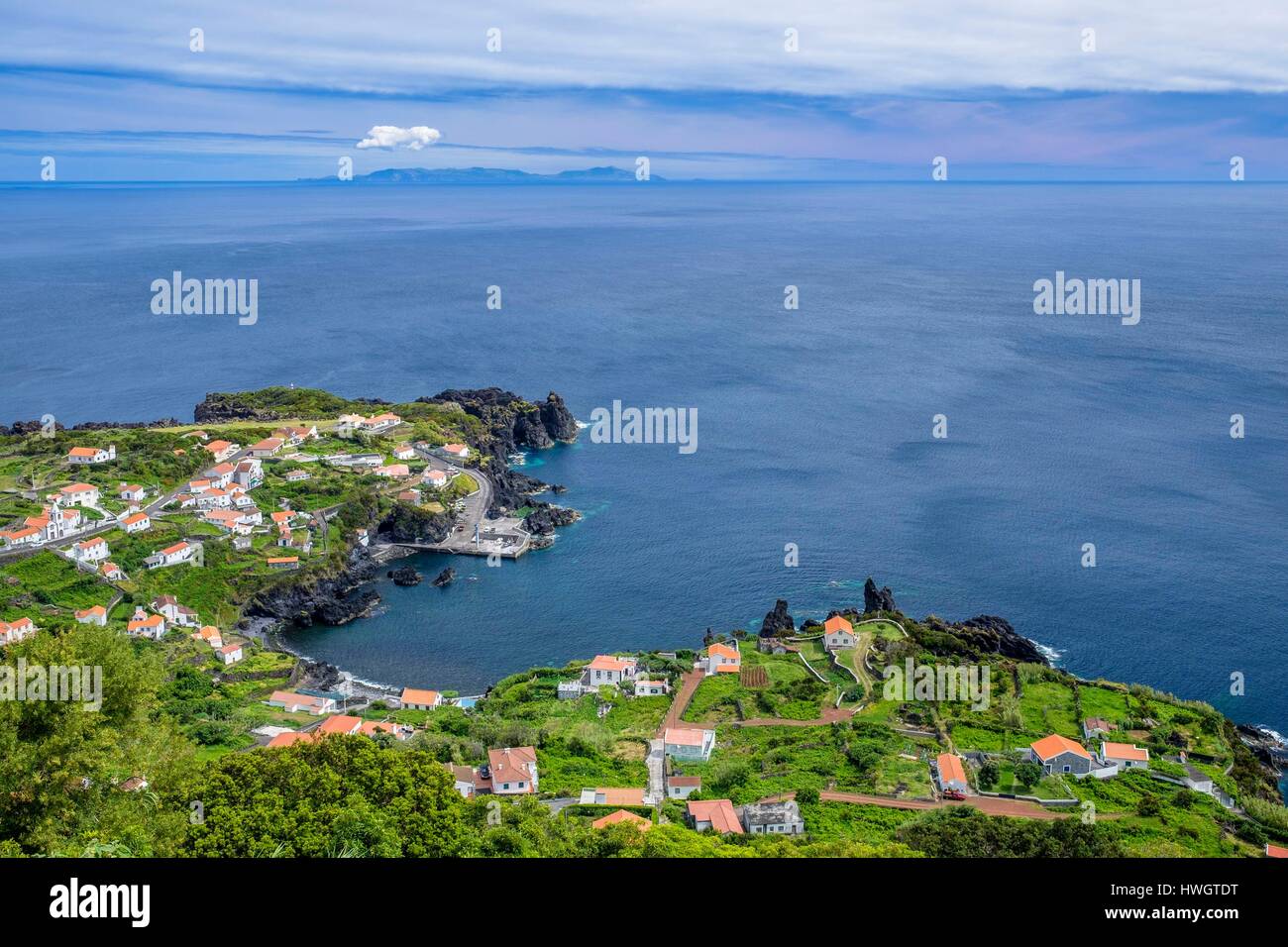 Portugal, Azores archipelago, Sao Jorge island, UNESCO Biosphere ...
