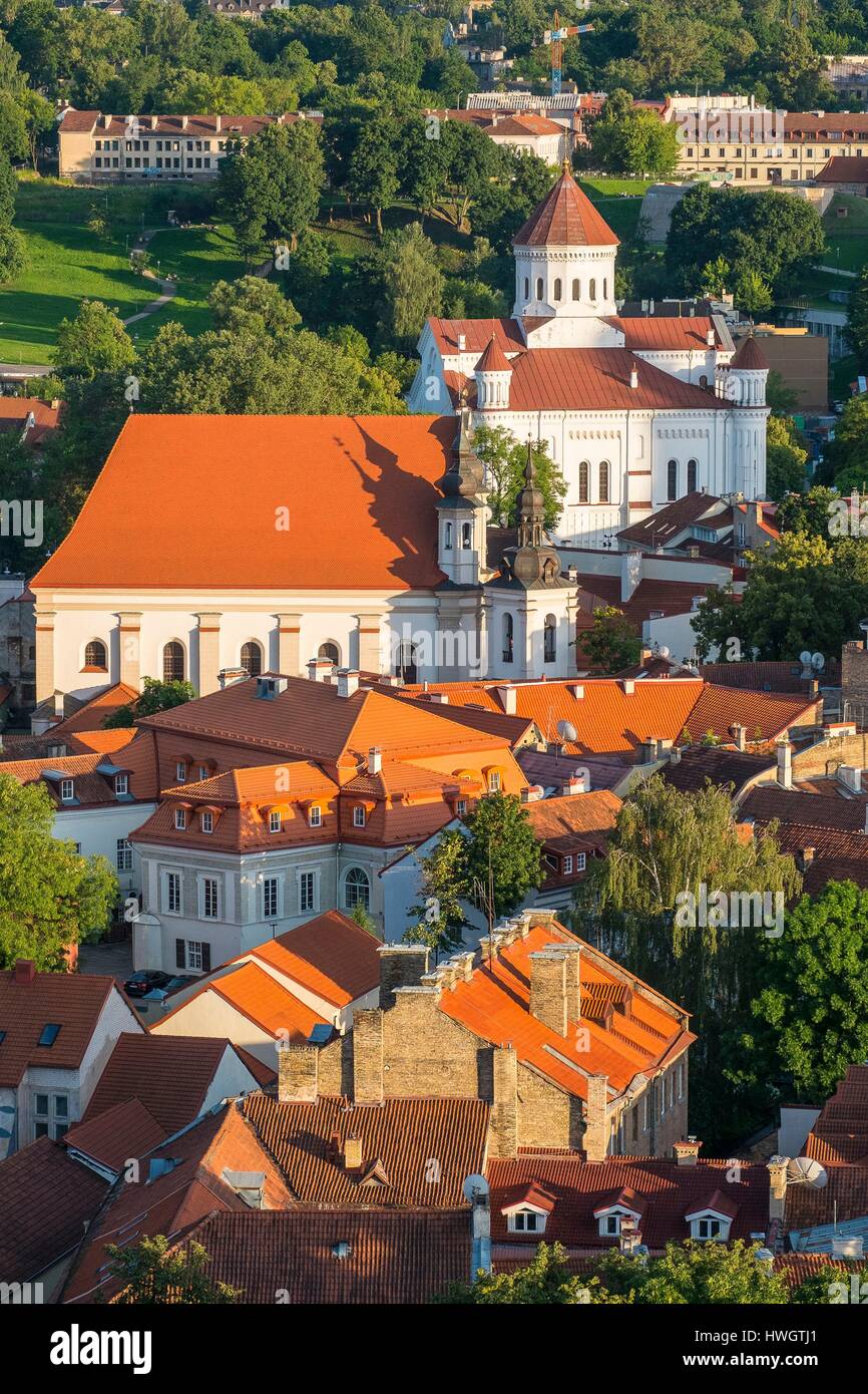 Lithuania (Baltic States), Vilnius, historical center, listed as World ...