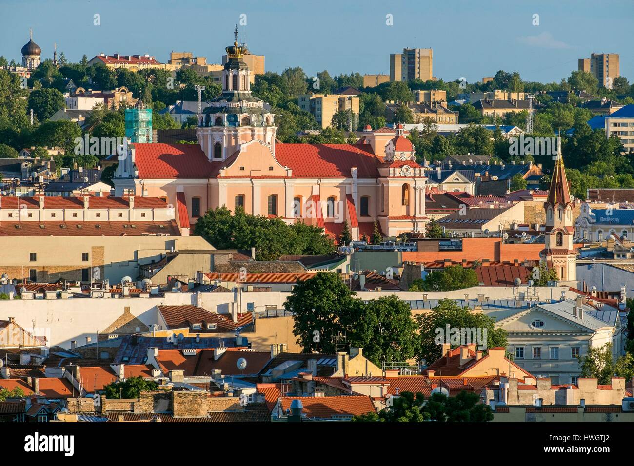 Lithuania (Baltic States), Vilnius, historical center, listed as World ...