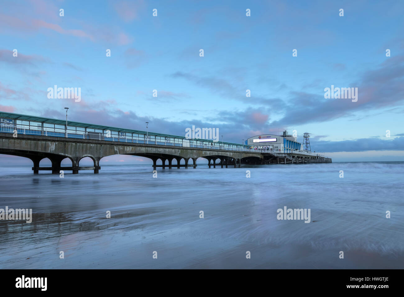 Bournemouth Pier, Dorset, England, UK Stock Photo - Alamy