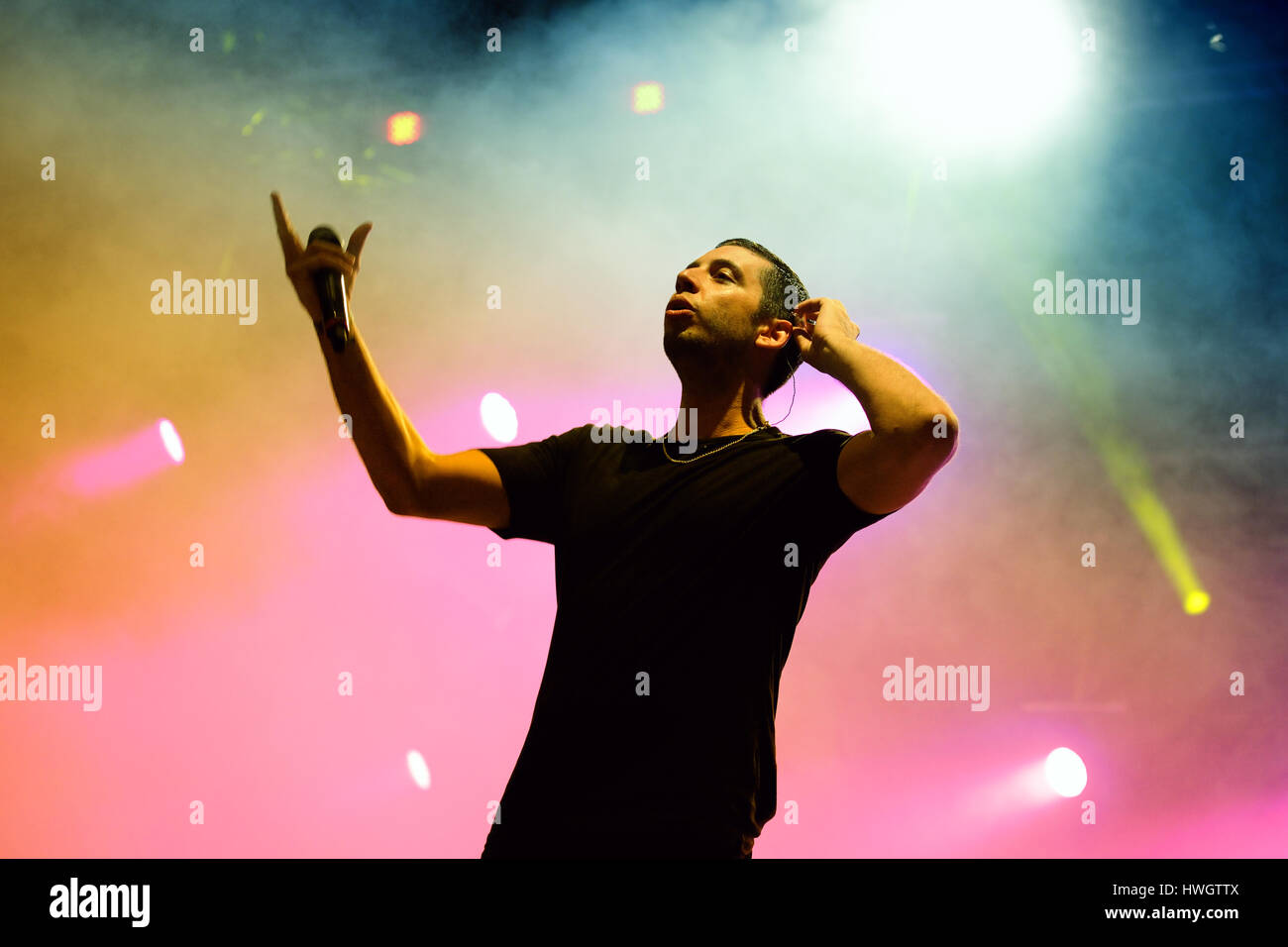 BENICASSIM, SPAIN - JULY 19: Example (English singer, songwriter and ...
