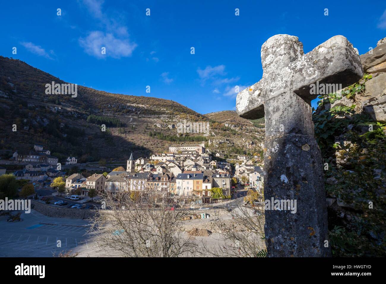 France, Lozere, Les Causses et les Cevennes, cultural landscape of the ...
