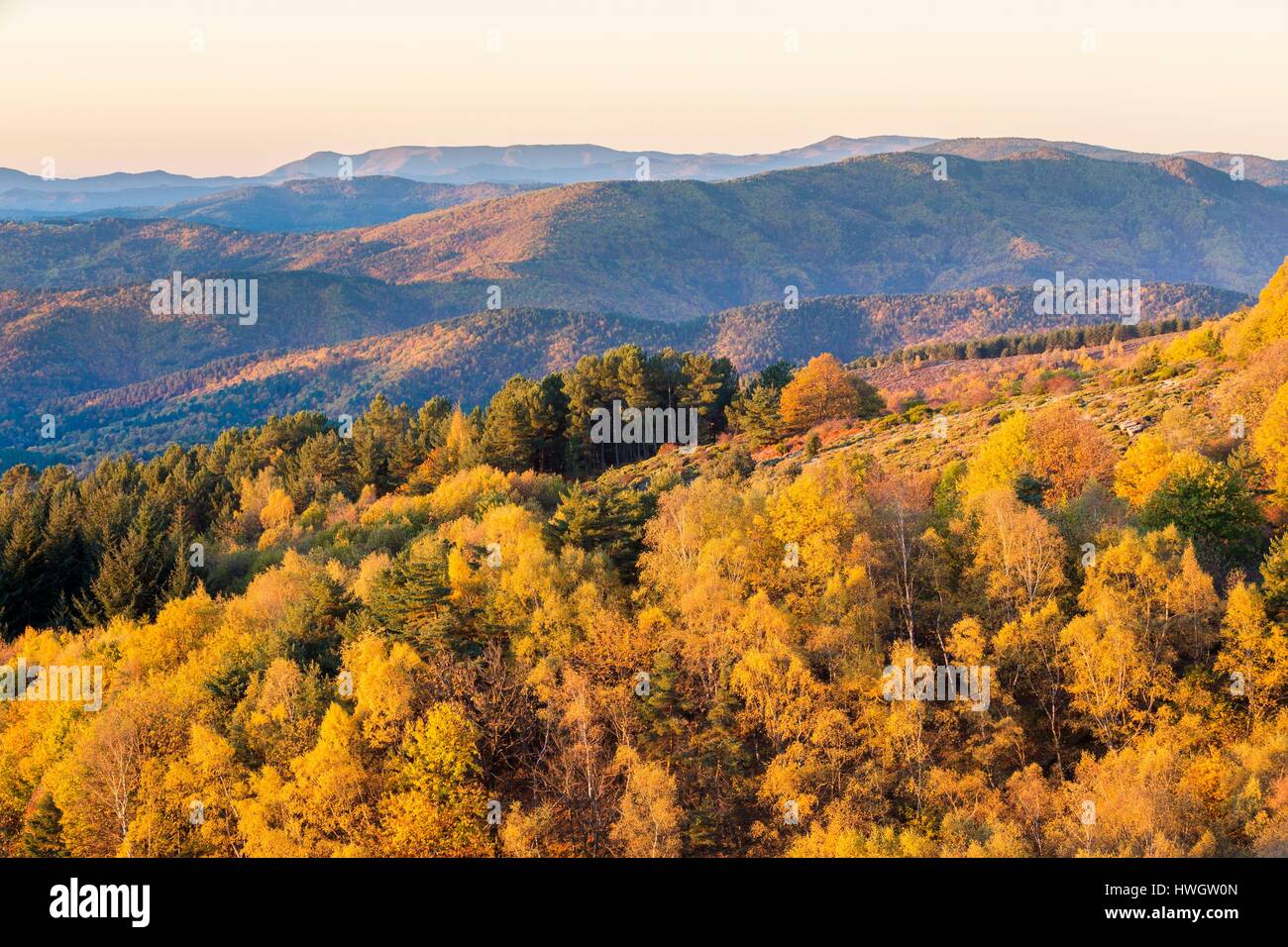 France, Lozere, Les Causses et les Cevennes, cultural landscape of the ...