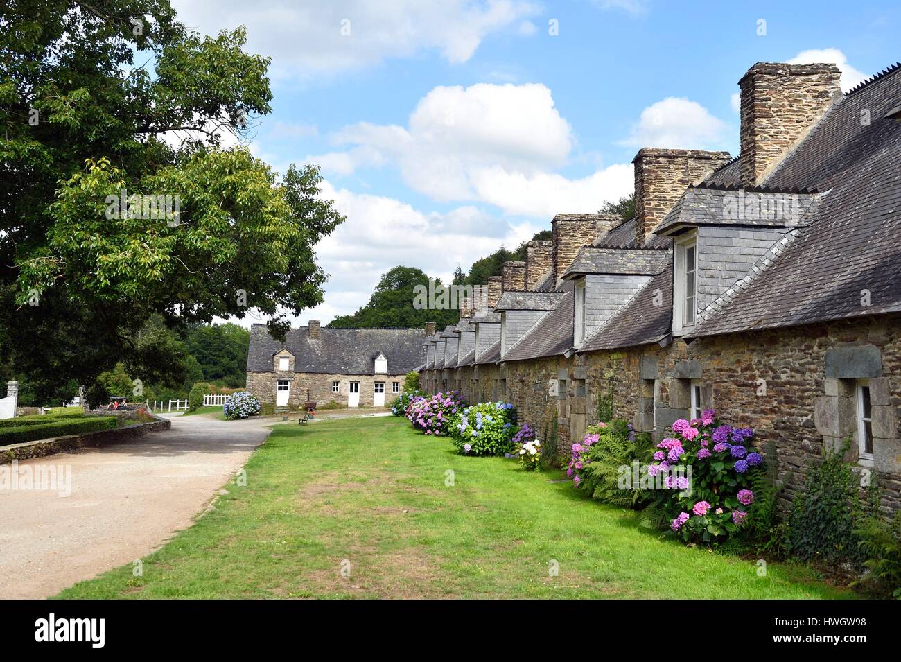 France, Cotes d'Armor, Perret, the Forges des Salles, steel-making ...