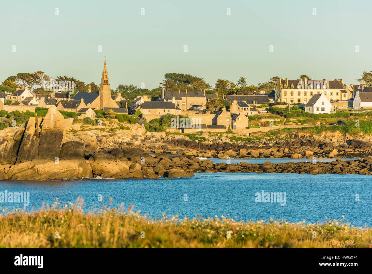 France, Finistere, Iroise sea, Legendes Coast, Porspoder, 17th century ...