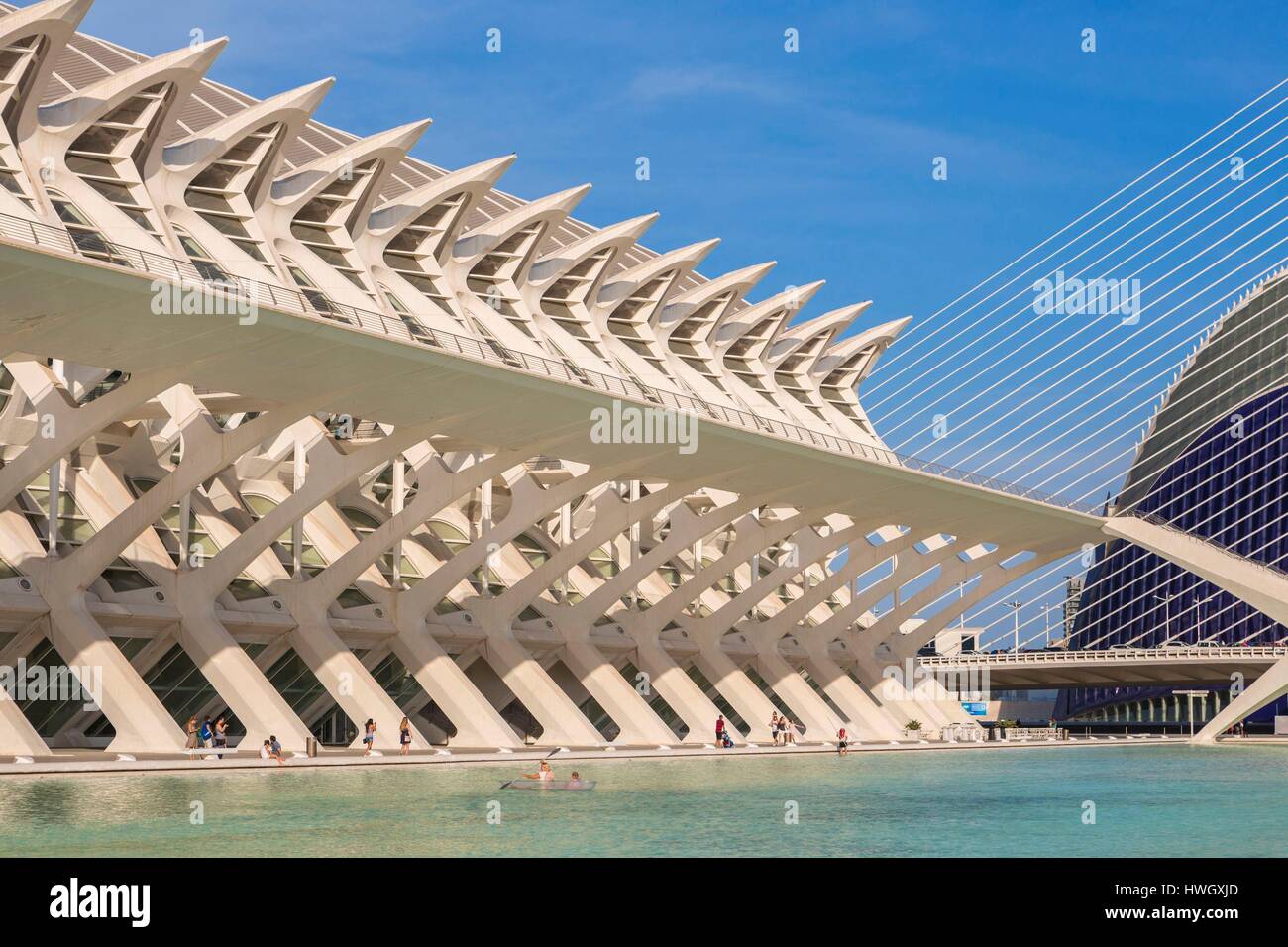 Principe felipe science museum facade hi-res stock photography and ...