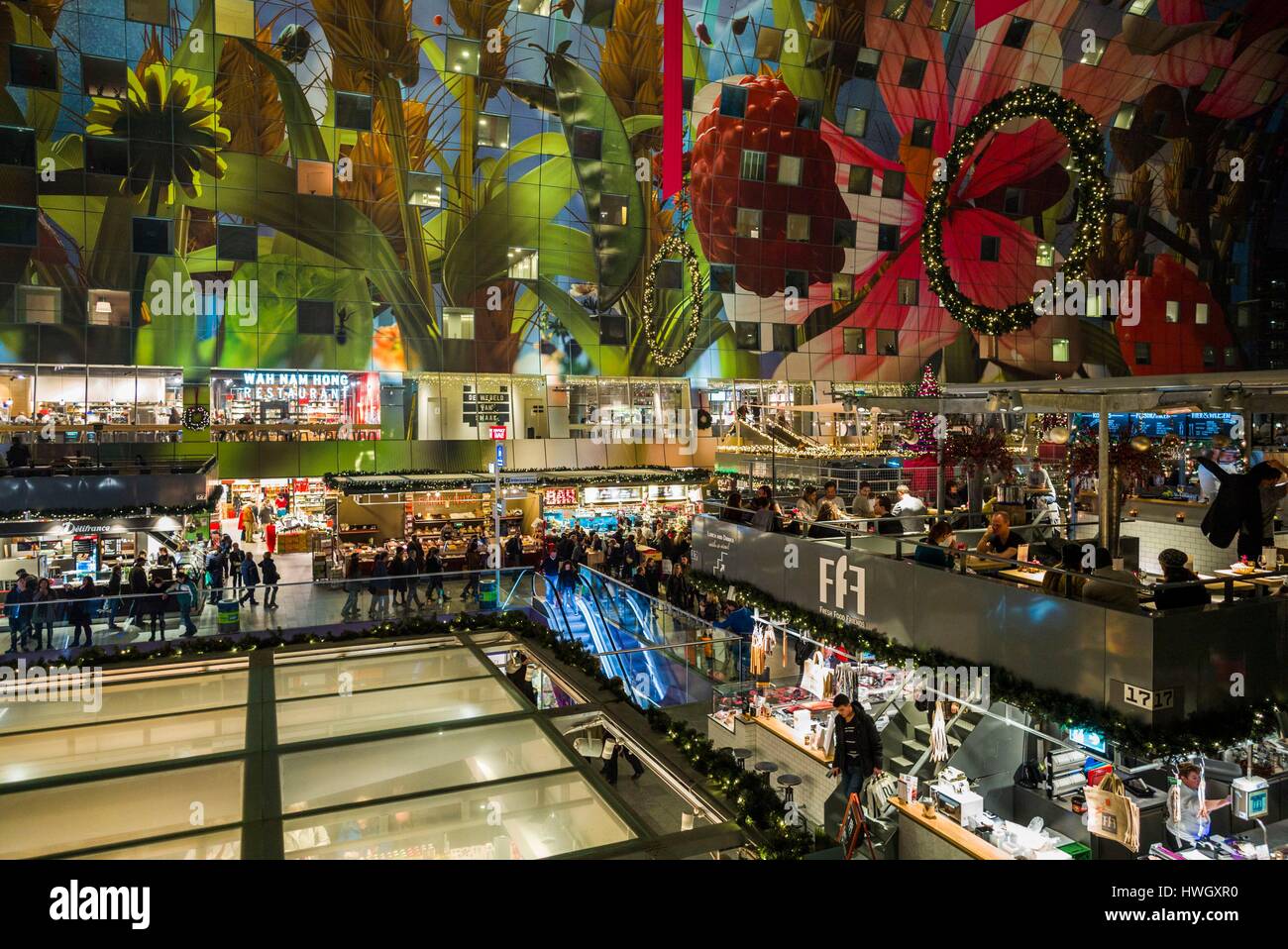 Markthal foodhall hi-res stock photography and images - Alamy
