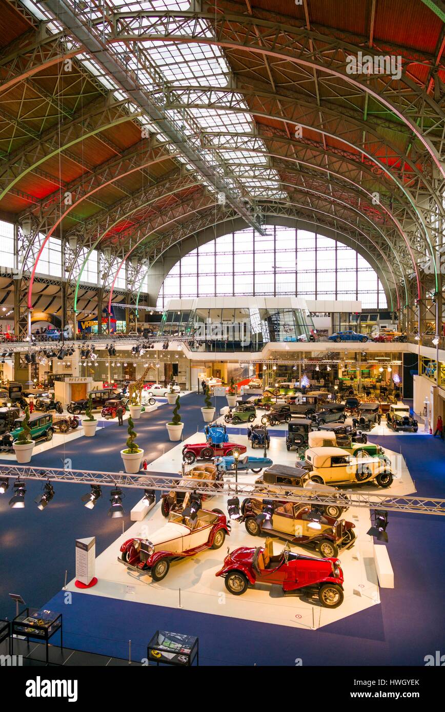 Belgium, Brussels, Autoworld, one of the largest automotive museums in ...