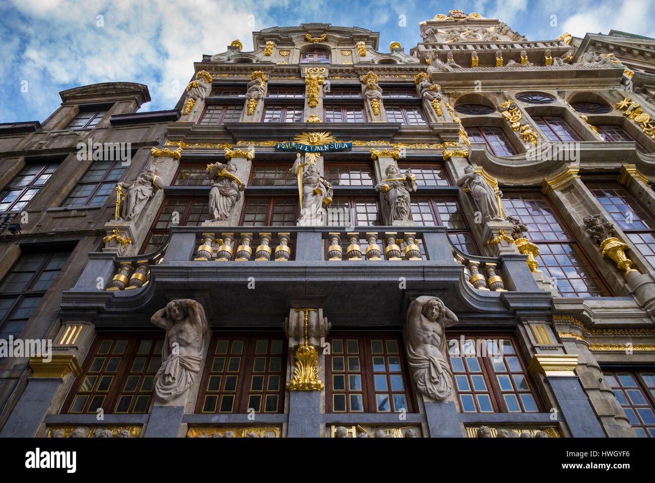 Guild hall detail hi-res stock photography and images - Alamy