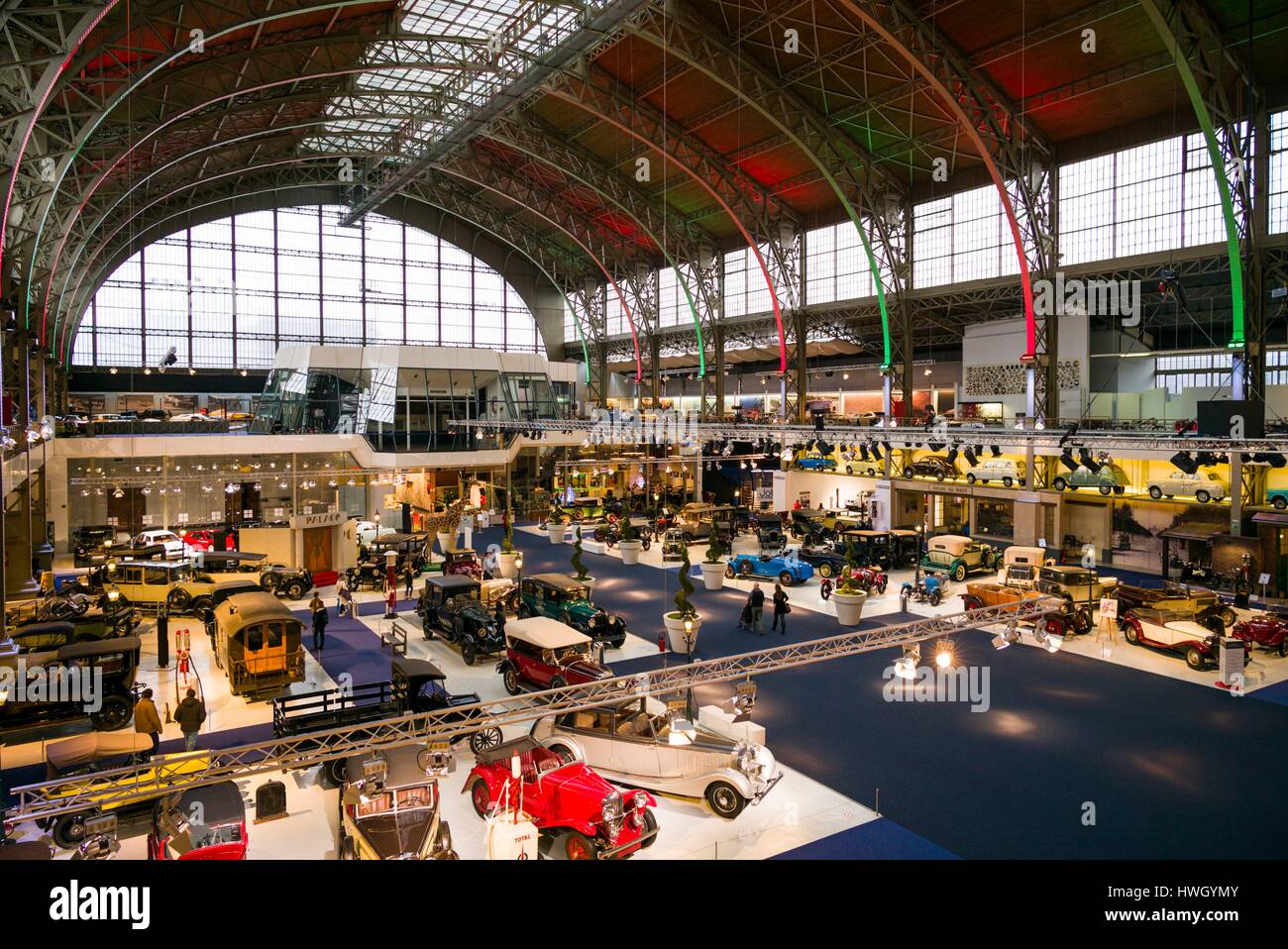 Belgium, Brussels, Autoworld, one of the largest automotive museums in ...