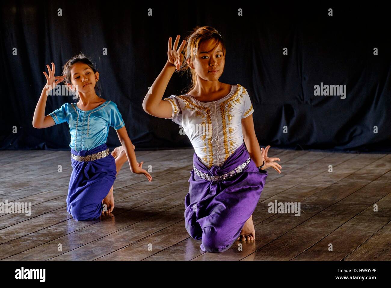 Cambodia, Phnom Penh, classic khmer dance, on the immaterial heritage ...