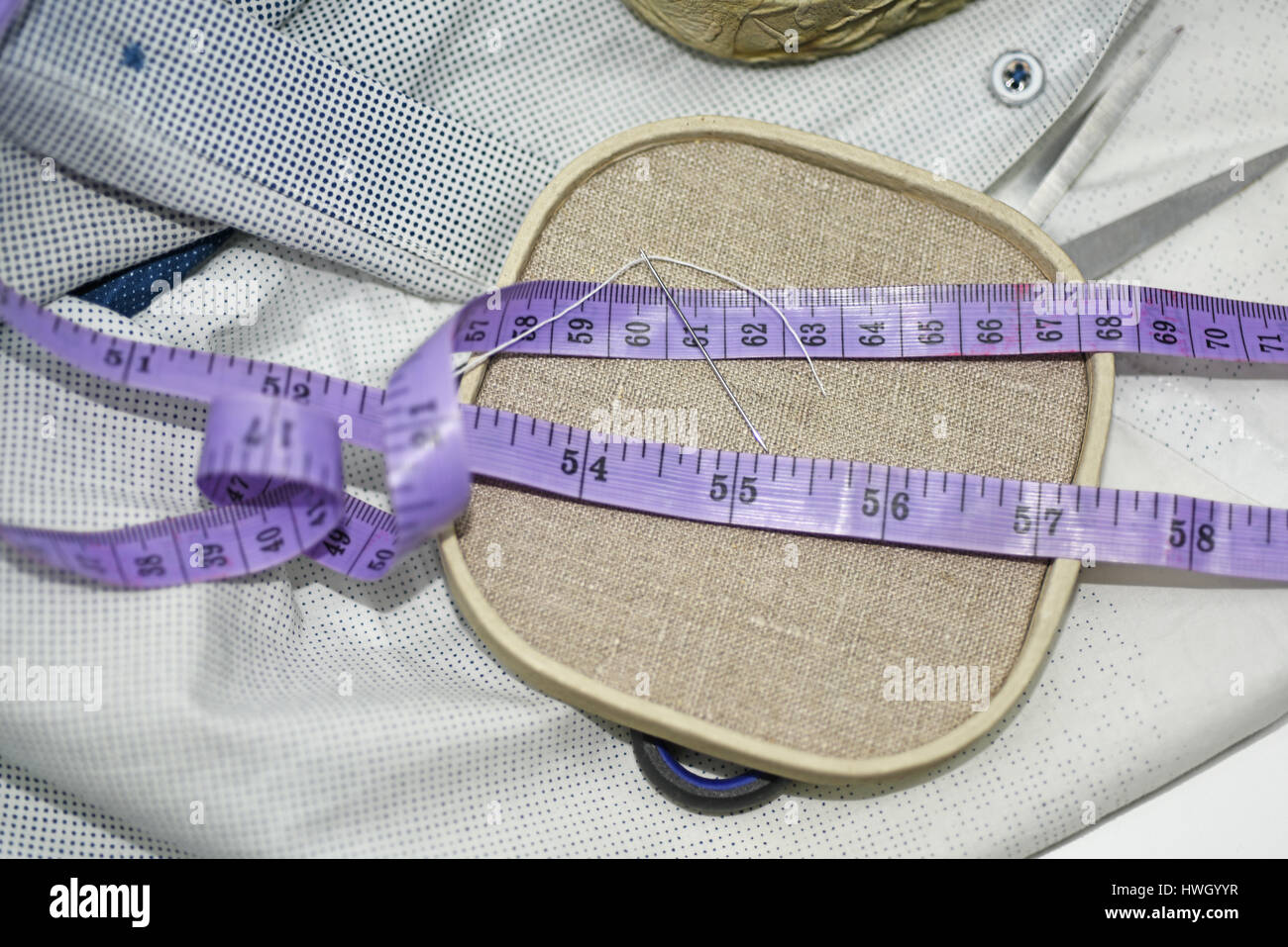 Chalk suit jacket tailor hi-res stock photography and images - Alamy