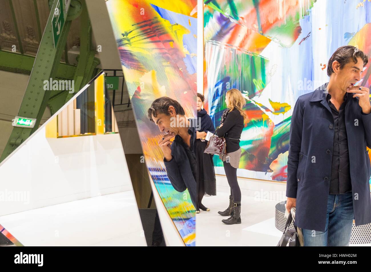 France, Paris, the FIAC (International Contemporary Art Fair) 2016 at ...