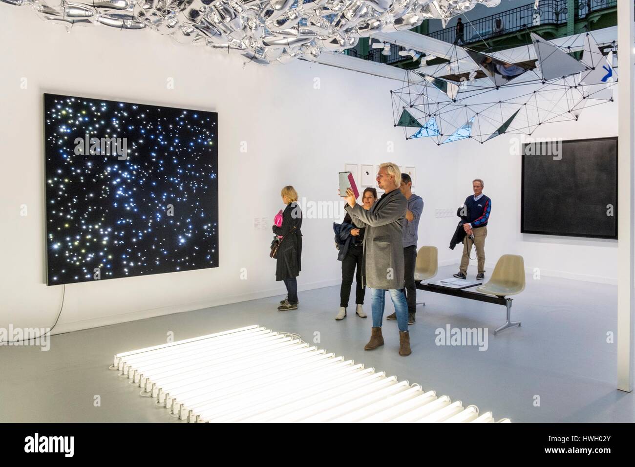 France, Paris, the FIAC (International Contemporary Art Fair) 2016 at ...