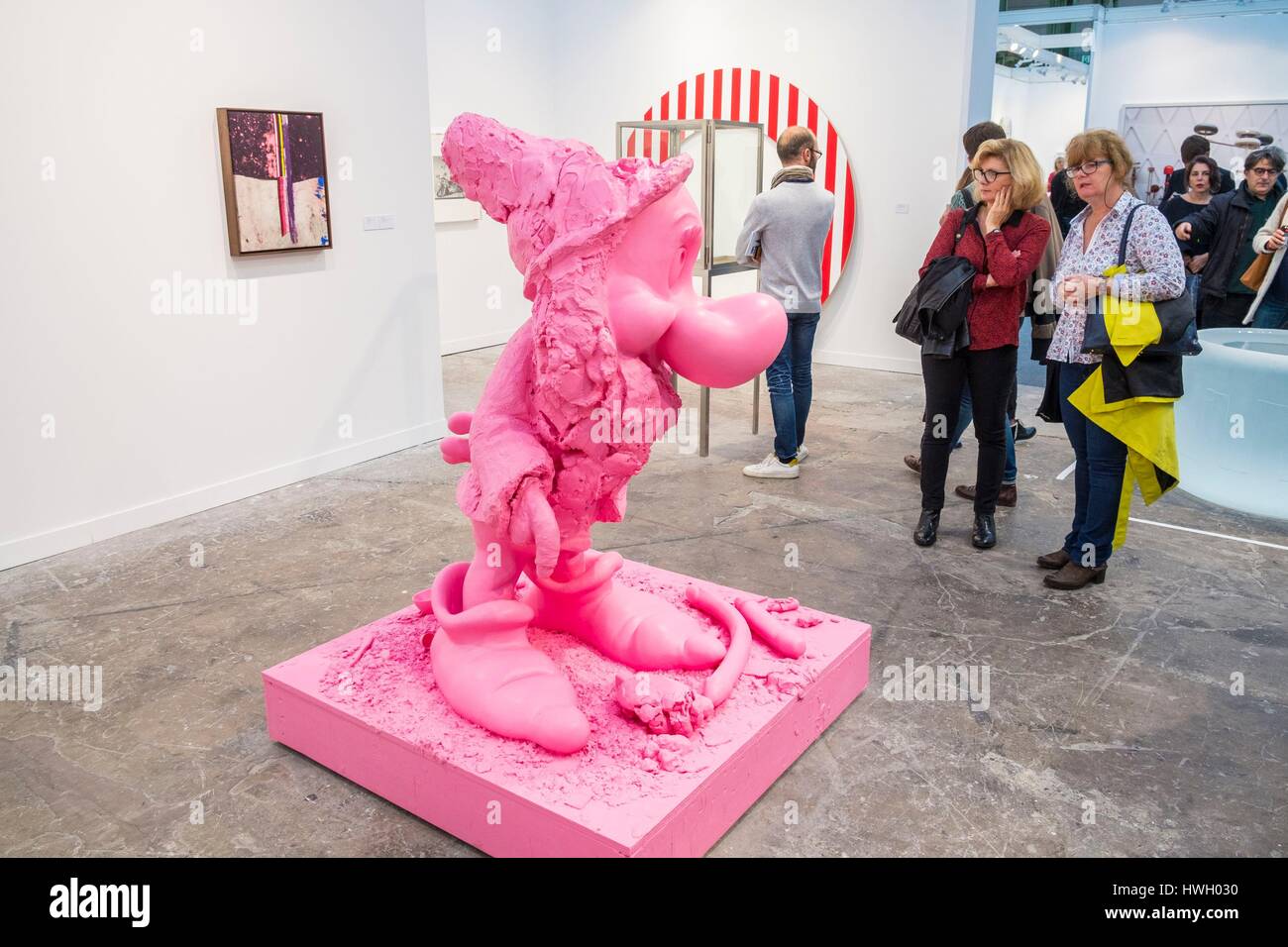 France, Paris, the FIAC (International Contemporary Art Fair) 2016 at ...