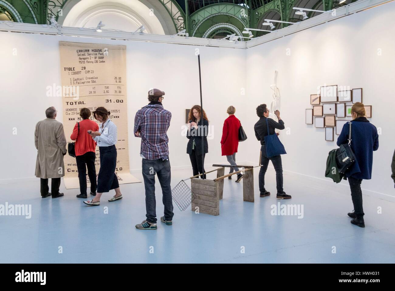 France, Paris, the FIAC (International Contemporary Art Fair) 2016 at ...