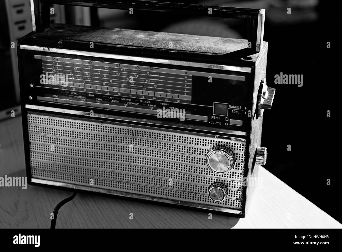 Photo of retro radio Stock Photo - Alamy