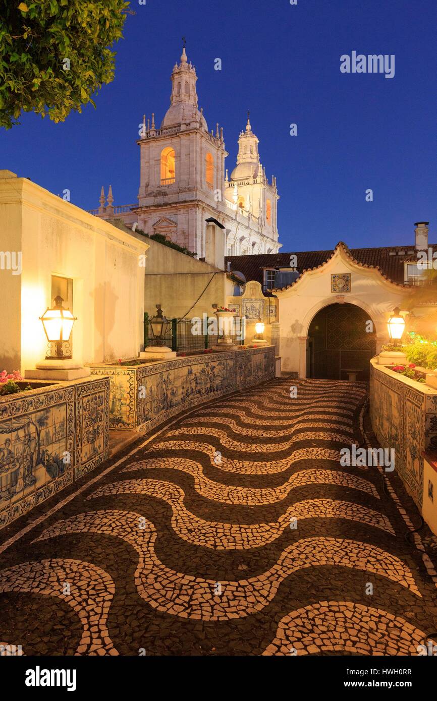 Portugal, Lisboa e Setubal province, Lisbon, Alfama district, Palacio ...