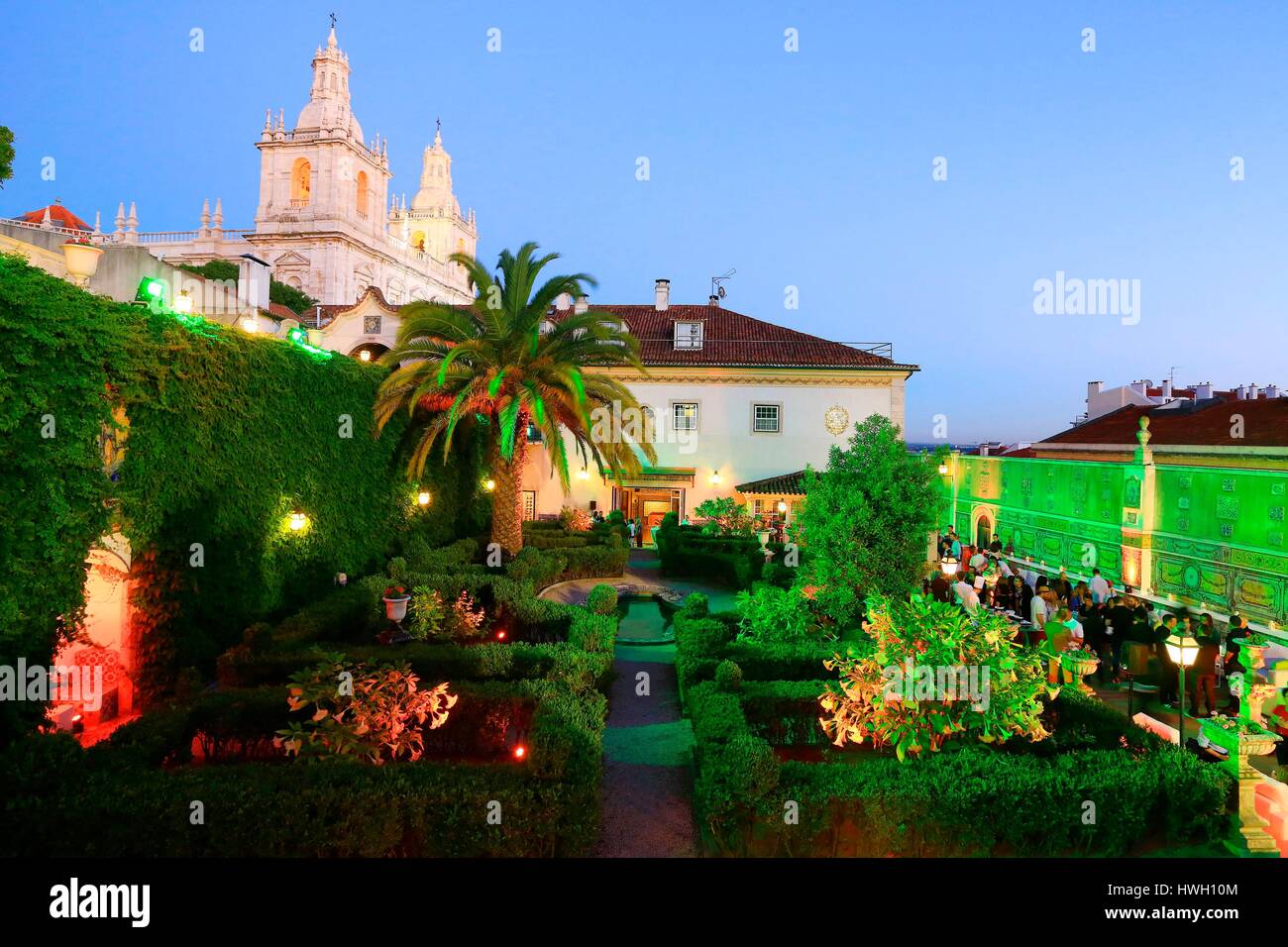 Portugal, Lisboa e Setubal province, Lisbon, Alfama district, Palacio ...