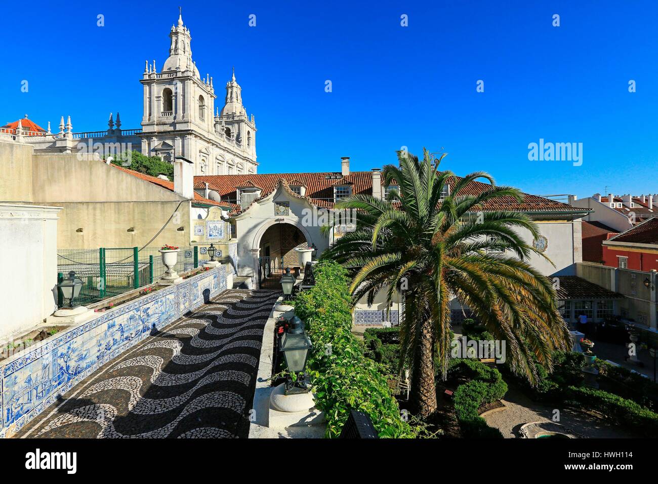 Portugal, Lisboa e Setubal province, Lisbon, Alfama district, Palacio ...