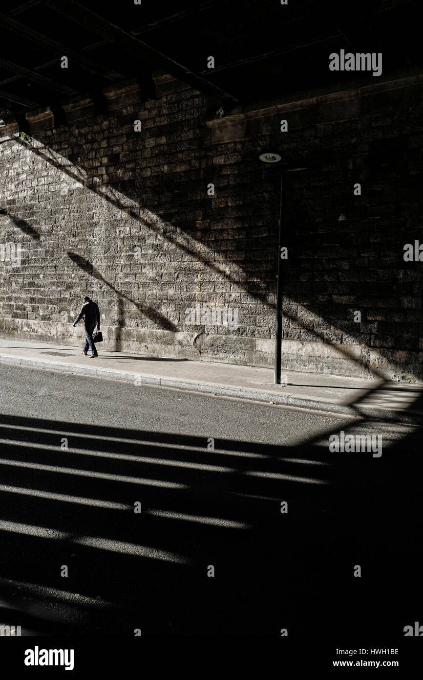 Walking under a bridge hi-res stock photography and images - Alamy