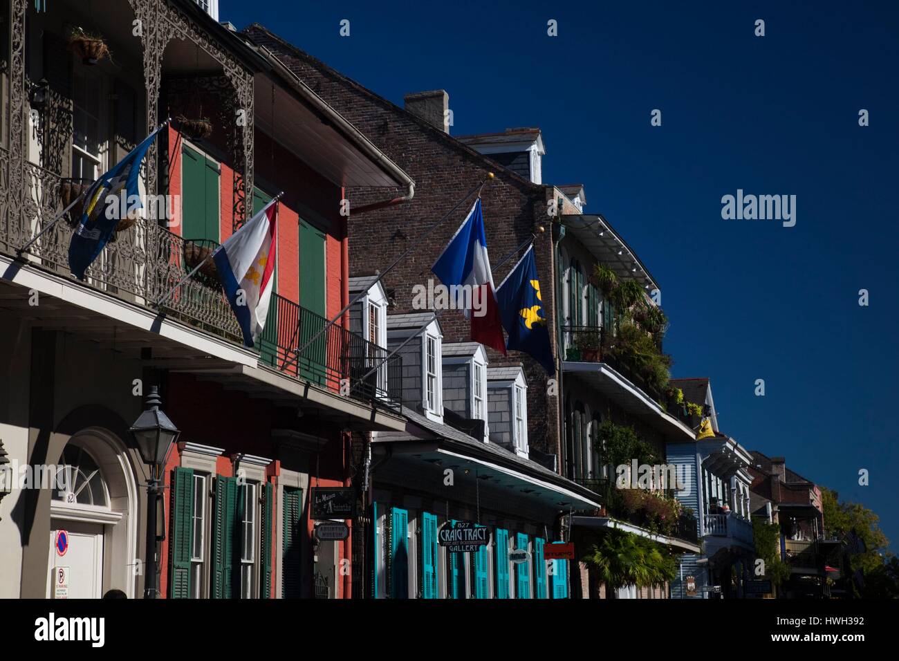 New orleans french quarter building hi-res stock photography and images ...