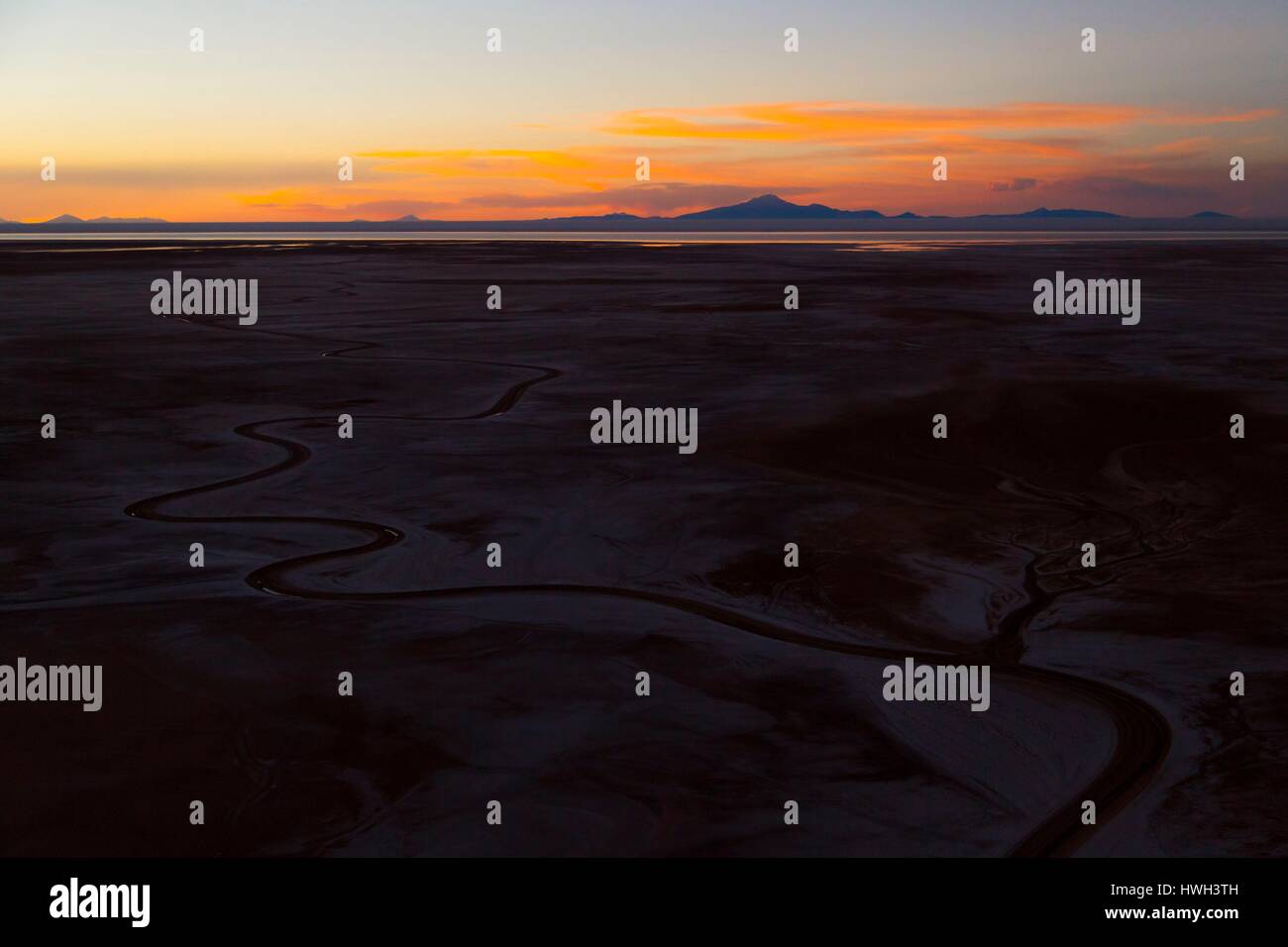 Bolivia, Daniel Campos Province, Potosi, Salar de Uyuni, Colchani ...