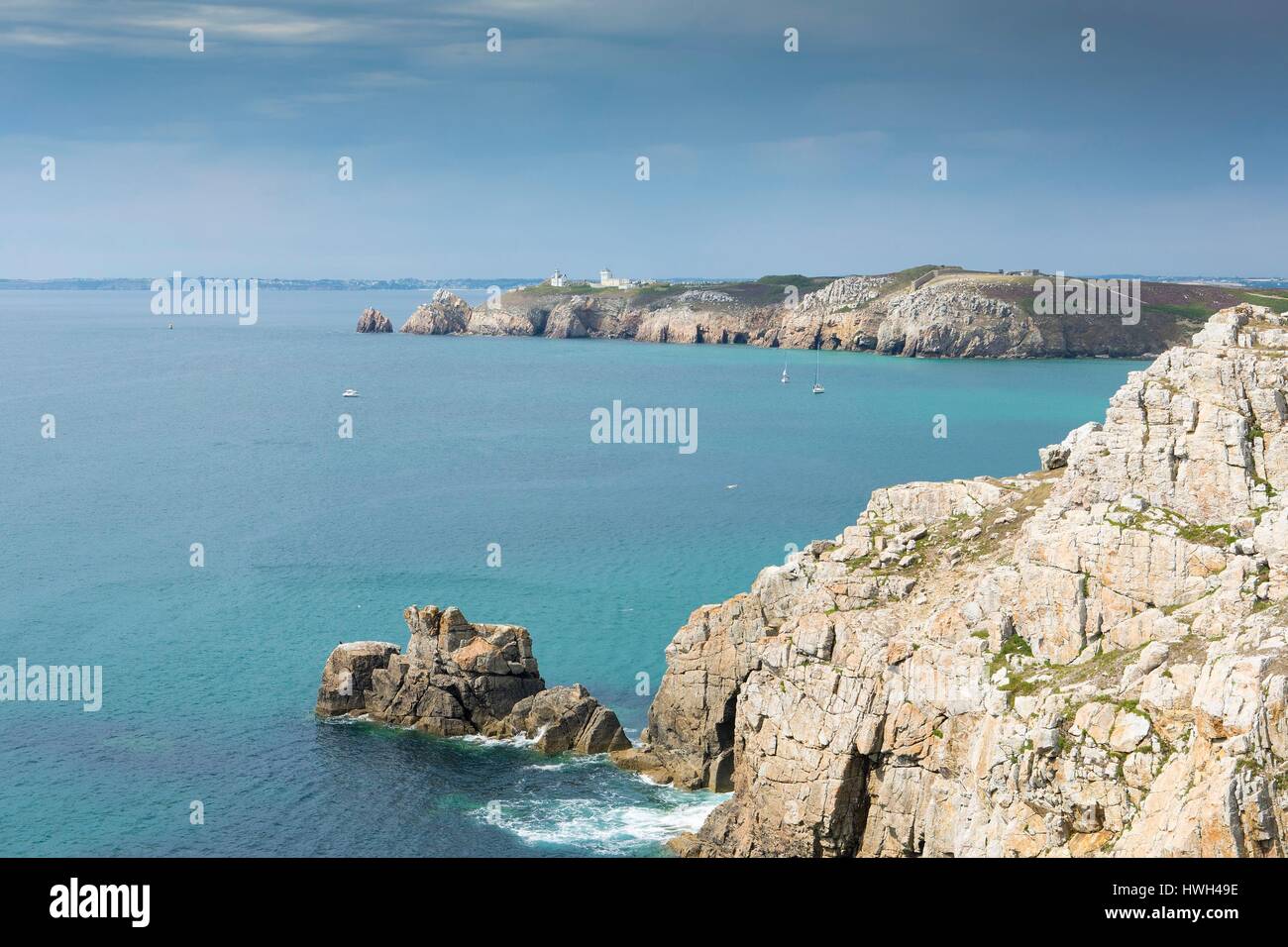 France, Finistere, Parc naturel regional d'Armorique (Armorique natural ...