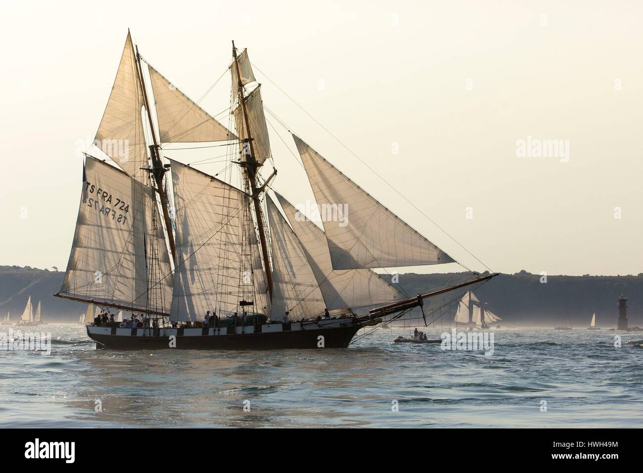 France, Finistere, Brest, Fetes maritimes internationales de Brest 2016 ...