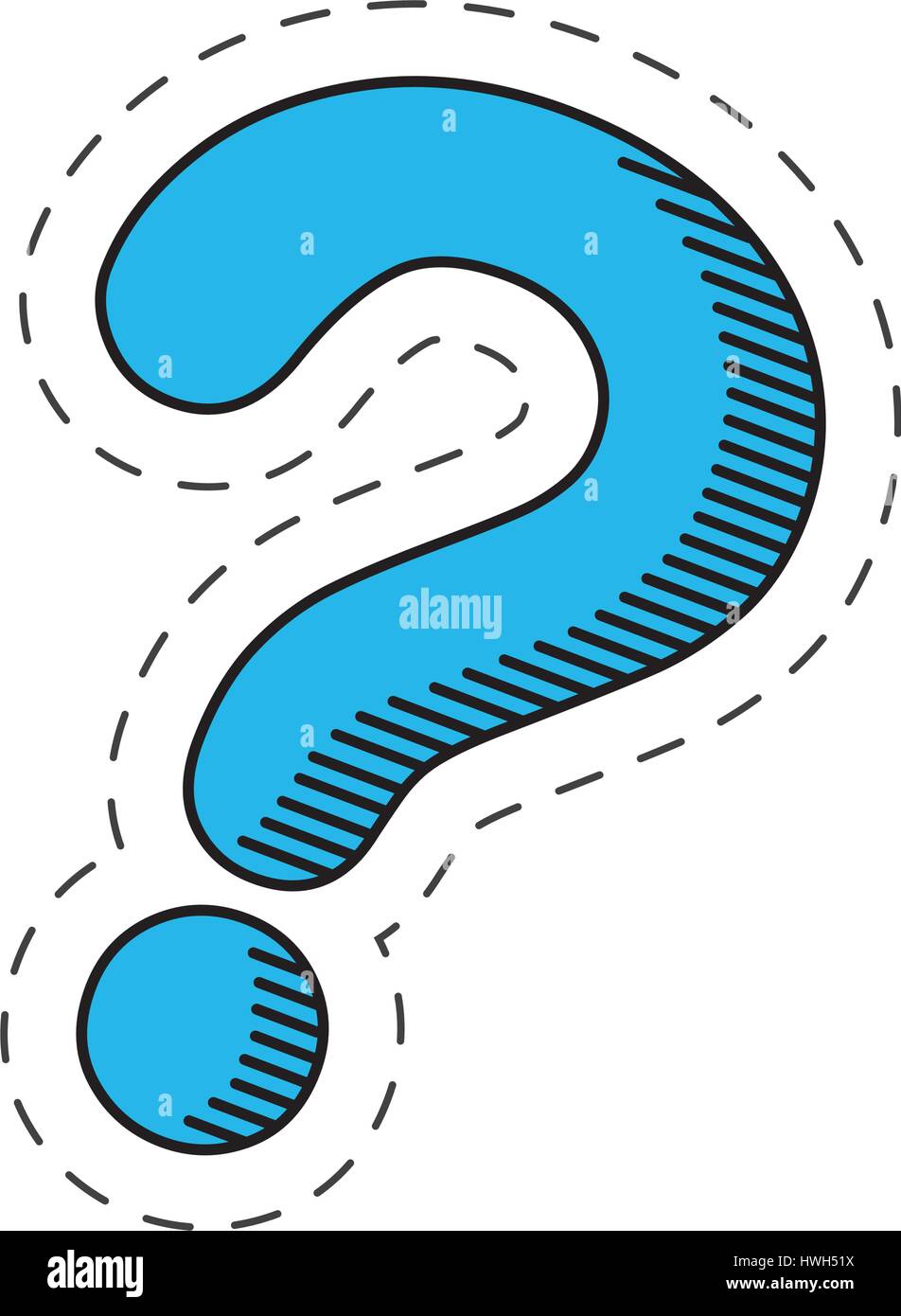 blue question mark image Stock Vector Image & Art - Alamy