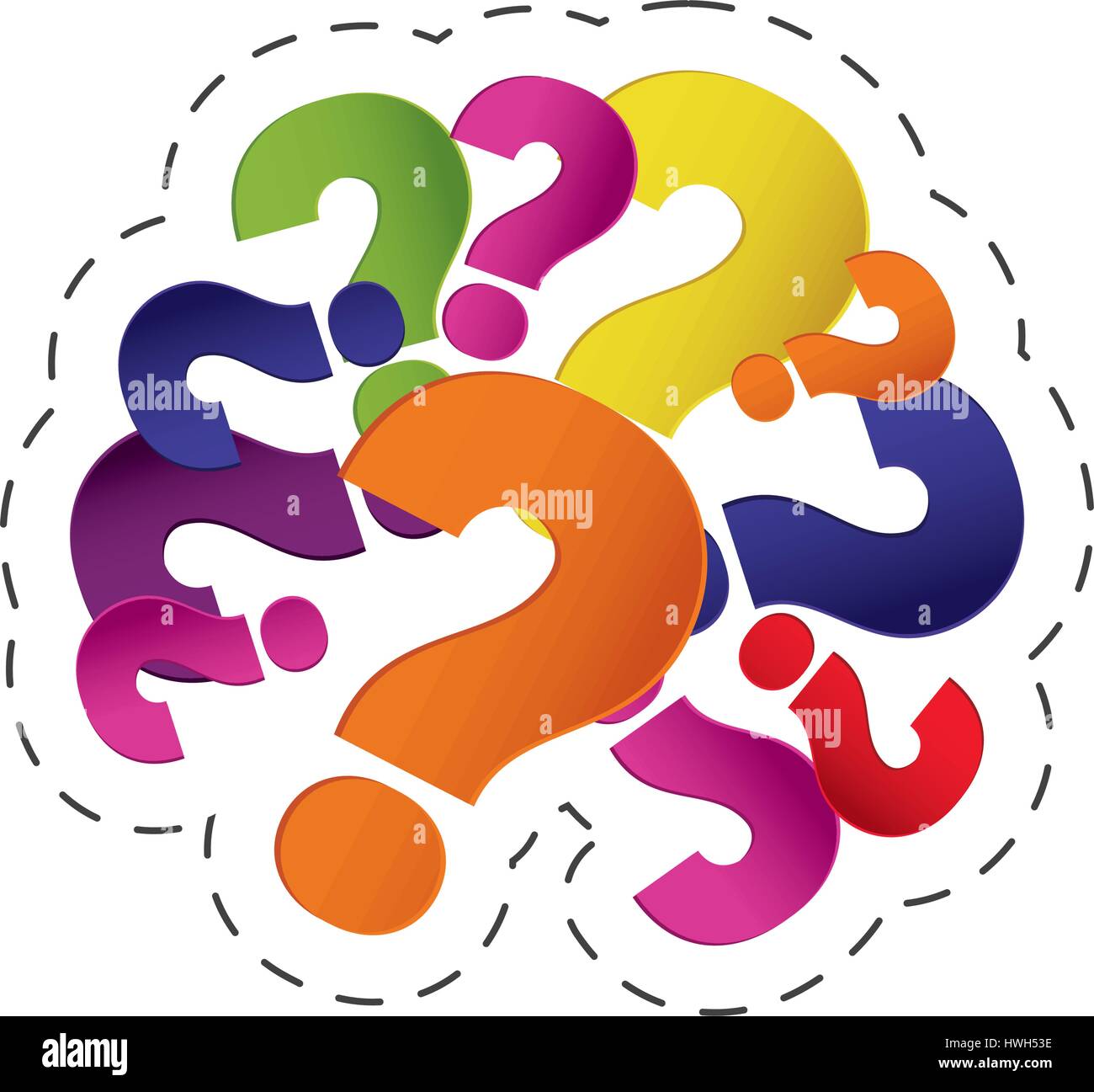 brain question mark image Stock Vector Image & Art - Alamy