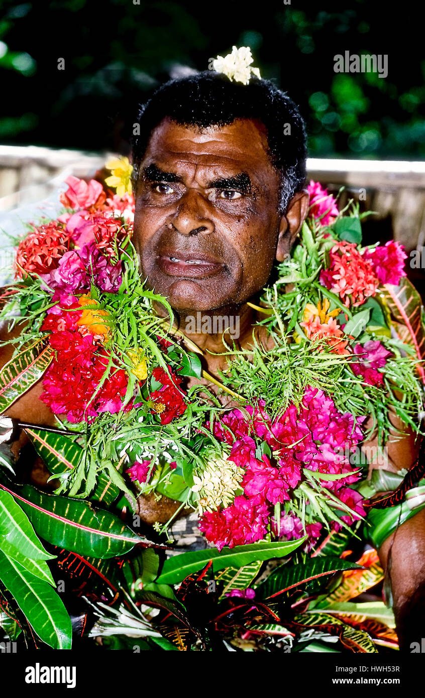 Fijian chief hi-res stock photography and images - Alamy
