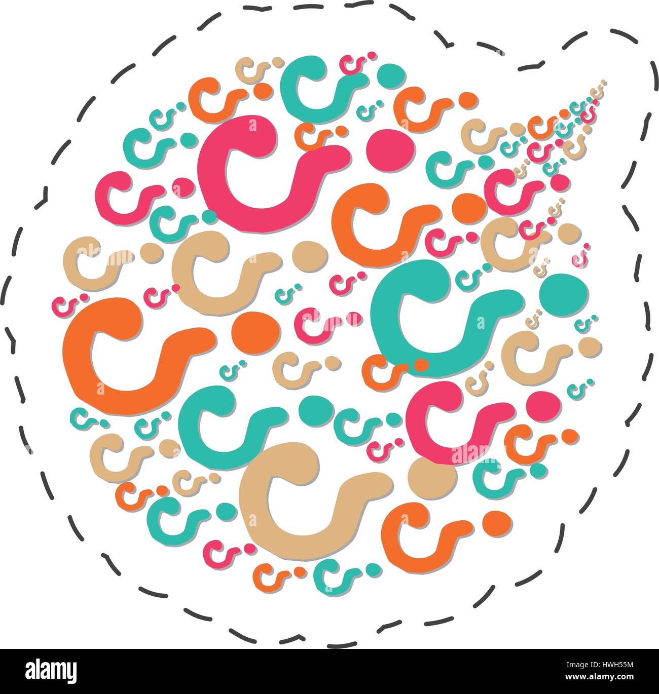 bubble speack question mark image Stock Vector Image & Art - Alamy