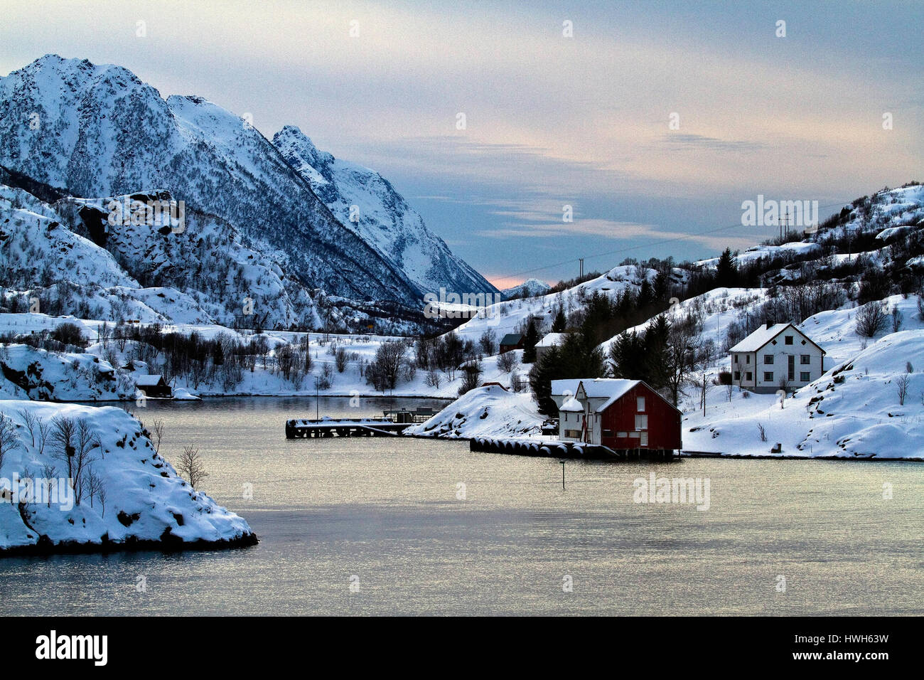 in the Raftsund, Norway, Norway, northern country, Lofoten, Lofot of ...