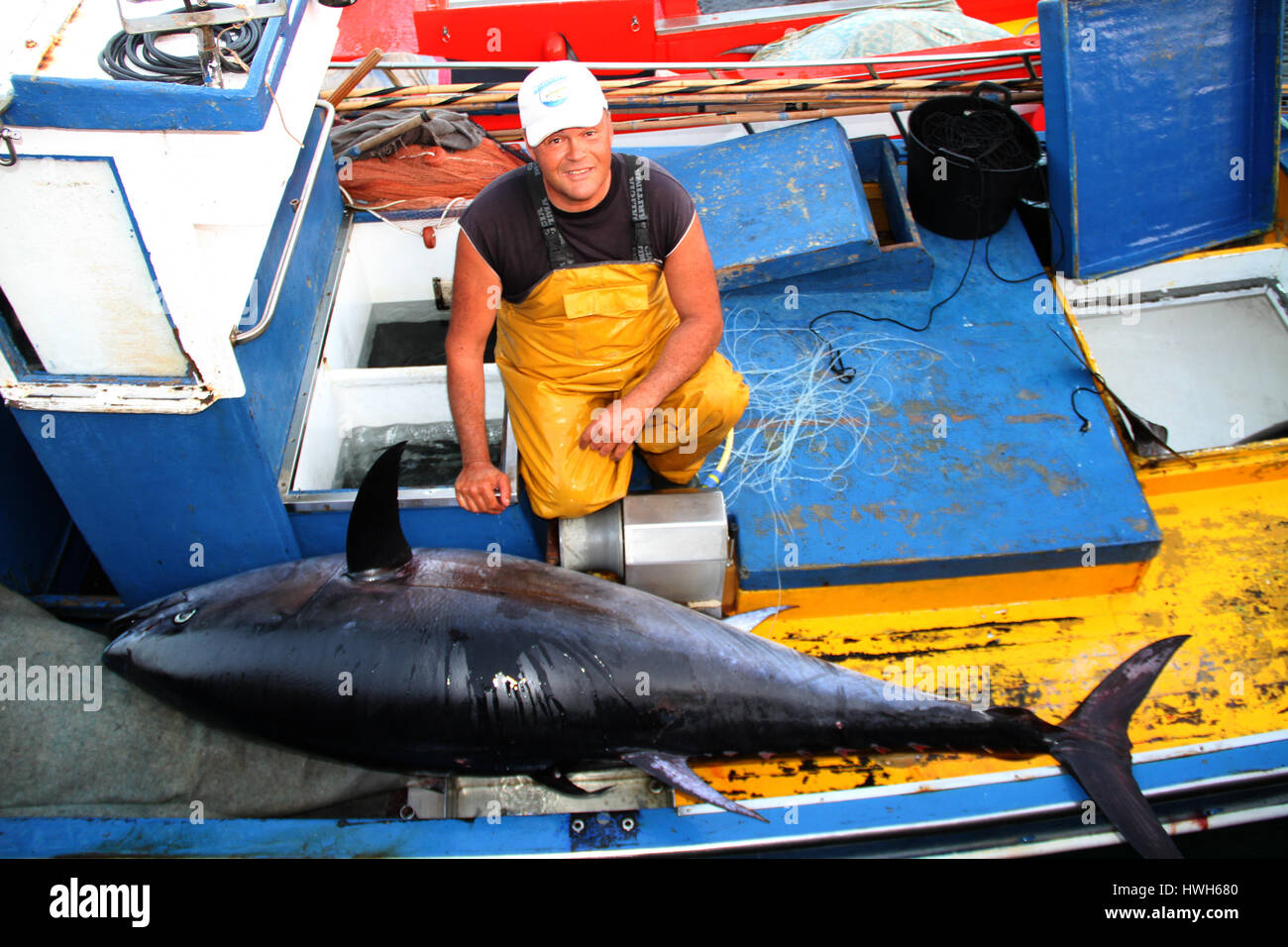 Gran Canaria, Canary Islands. 20th Mar, 2017. The first day of fishing ...