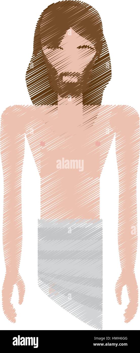 drawing jesus christ stripped robes Stock Vector Image & Art - Alamy