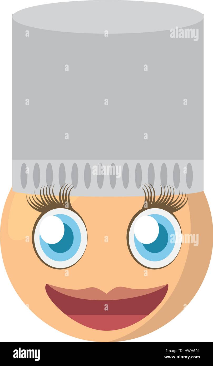 emoji chef female expression image Stock Vector Image & Art - Alamy