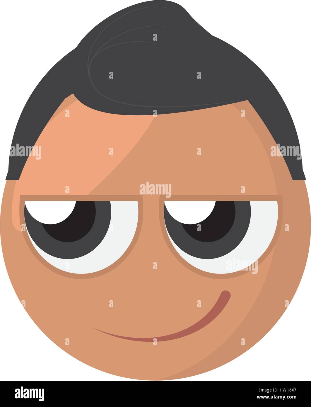 Emoticon sly comic hi-res stock photography and images - Alamy