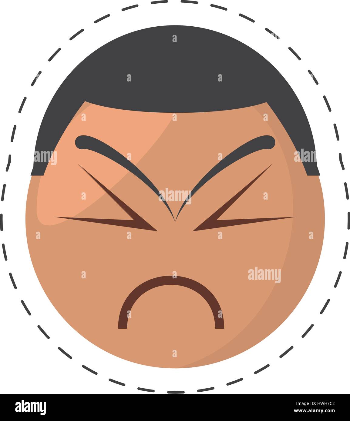 emoticon winking sad comic Stock Vector Image & Art - Alamy
