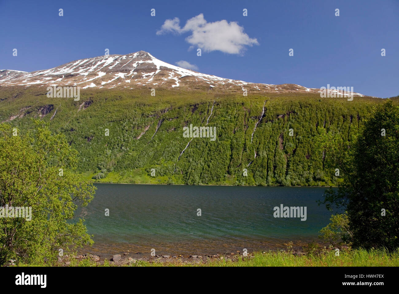 "Storfjellet in the Gratangenfjord, Norway; Norway; Storfjellet ...