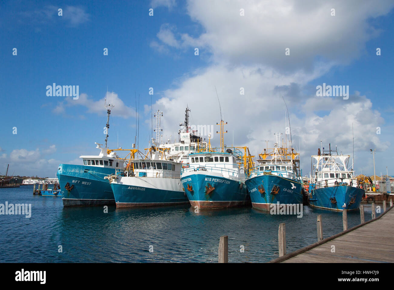 Fishing boats in Fremantle, Australia, Fishing boats in Fremantle ...