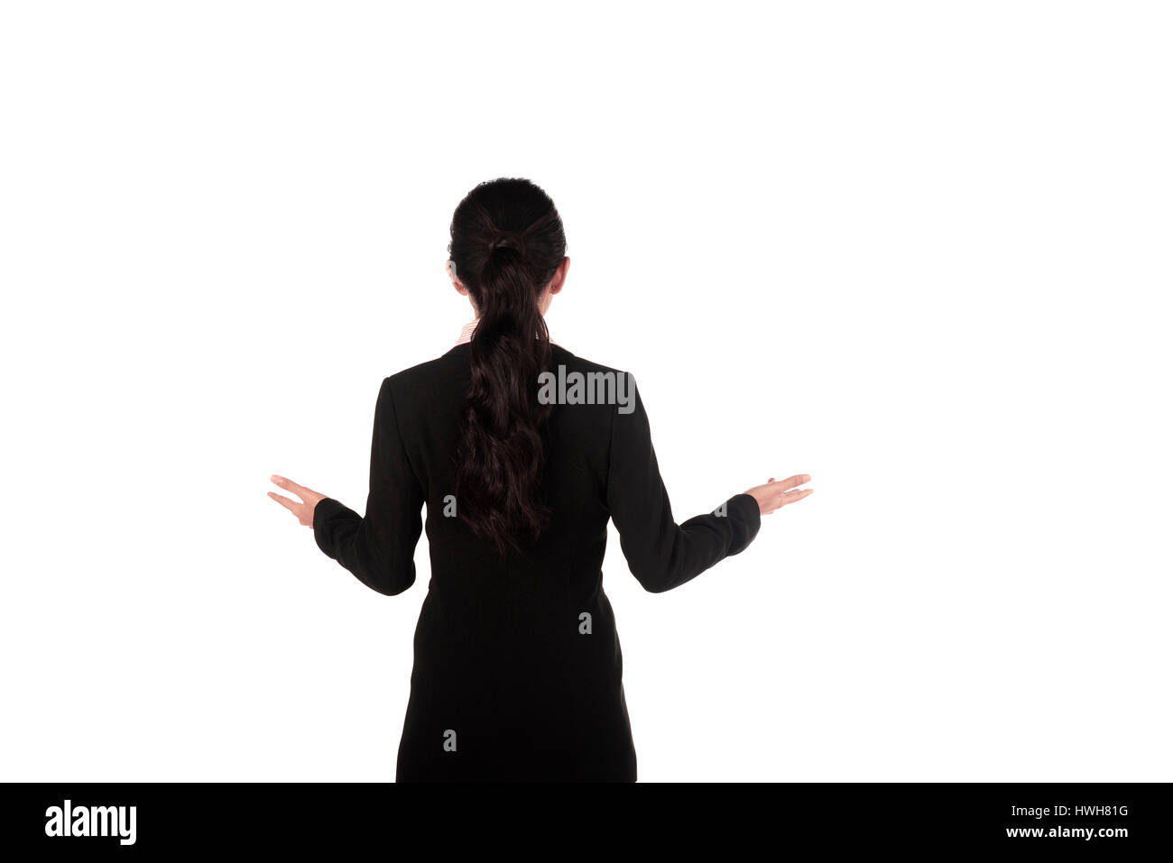 Female business woman giving presentation hi-res stock photography and ...