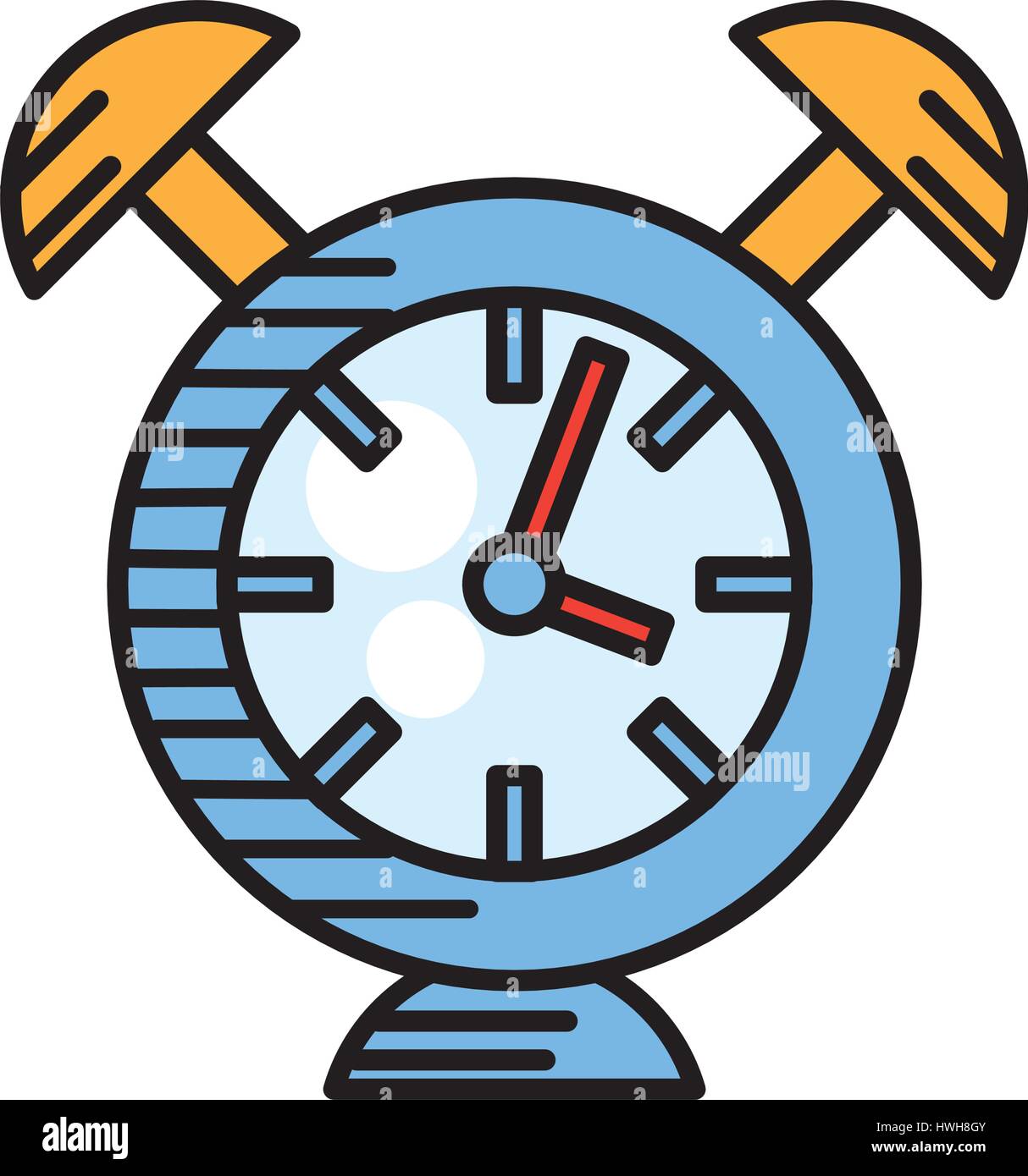 clock alarm watch time Stock Vector Image & Art - Alamy