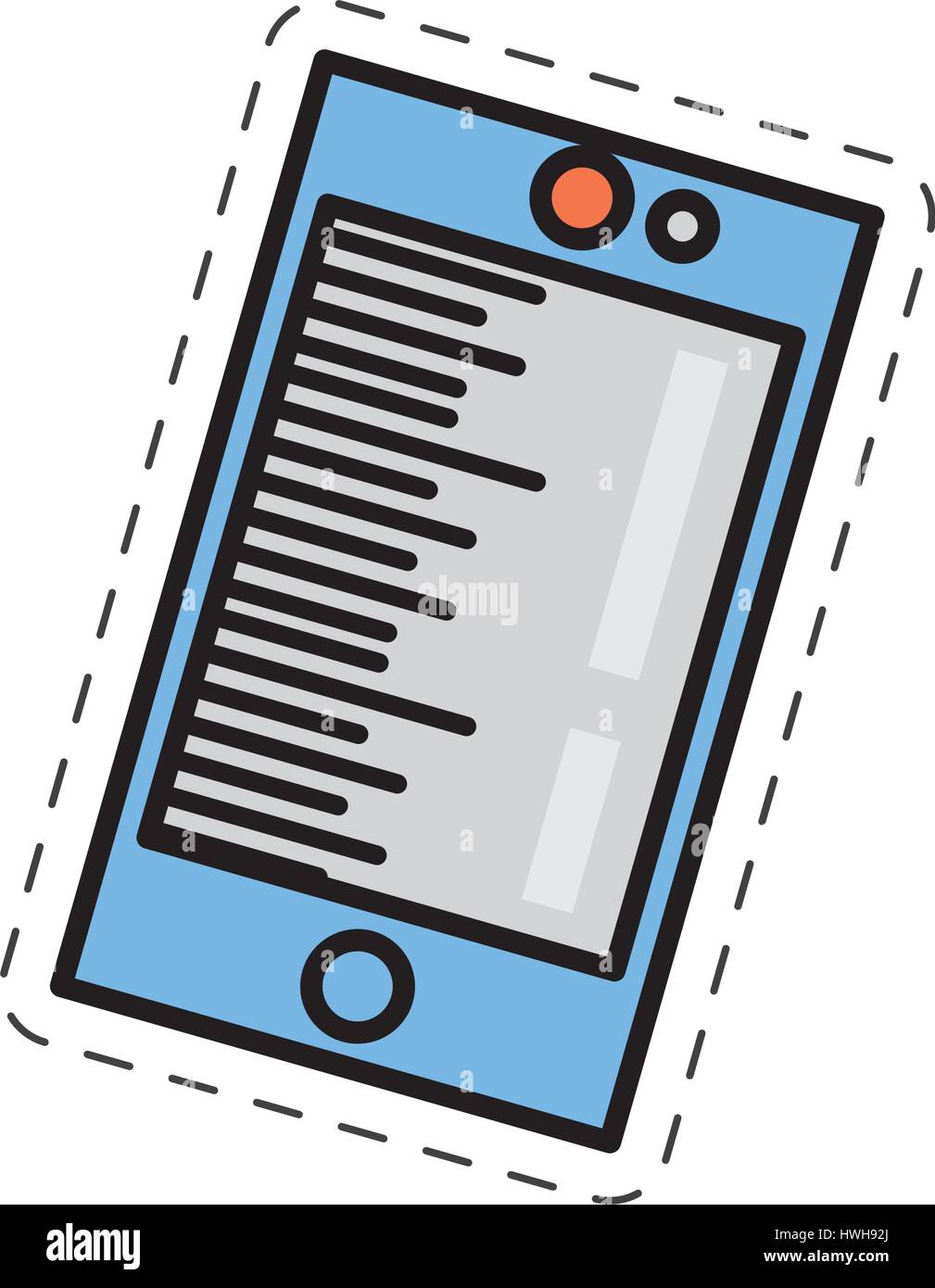 cartoon smartphone call technology image Stock Vector Image & Art - Alamy