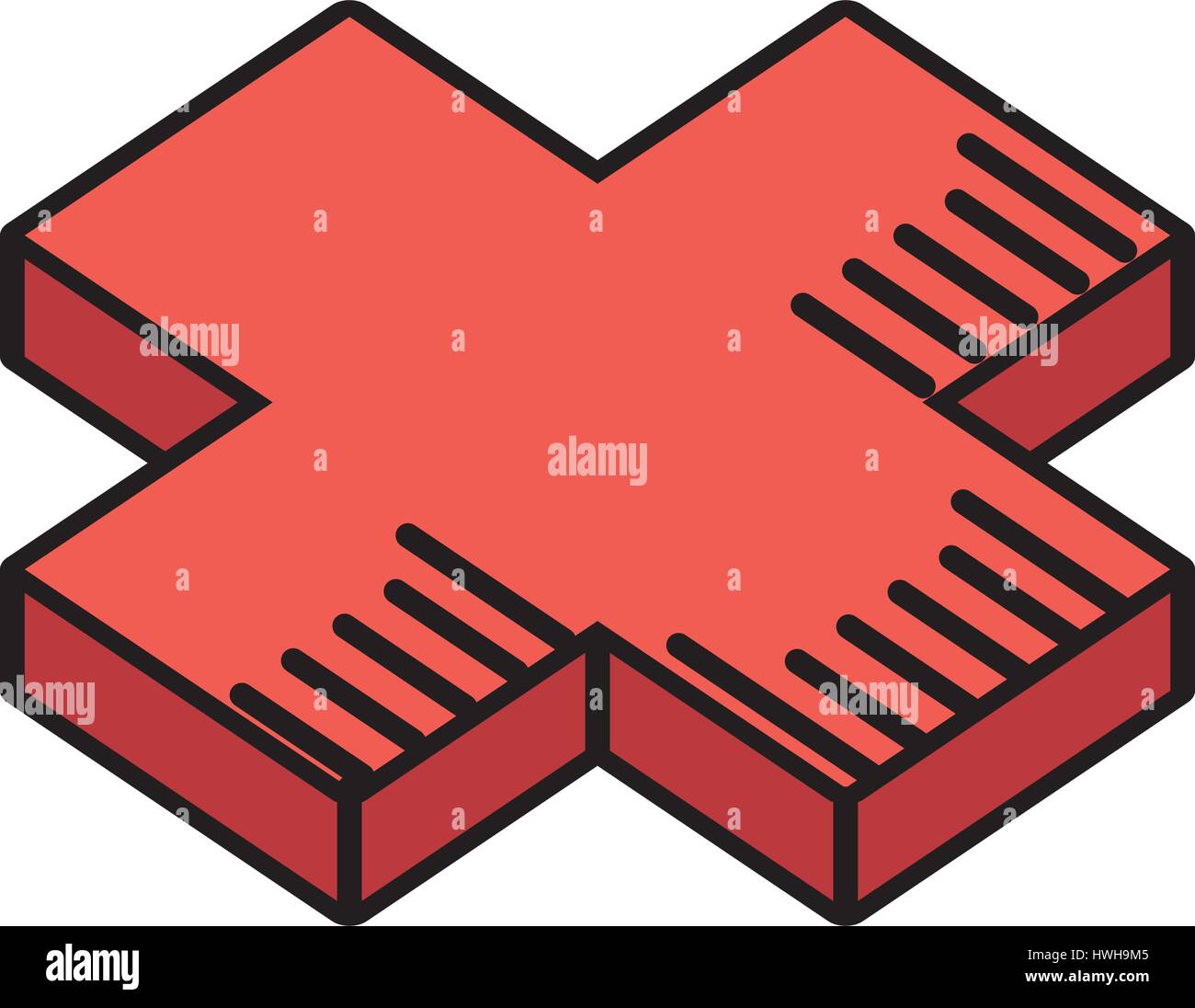 error warning button outline Stock Vector Image & Art - Alamy