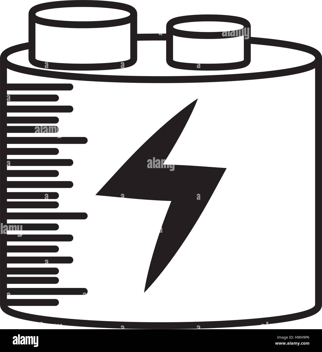 Battery charging time icon hi-res stock photography and images - Alamy