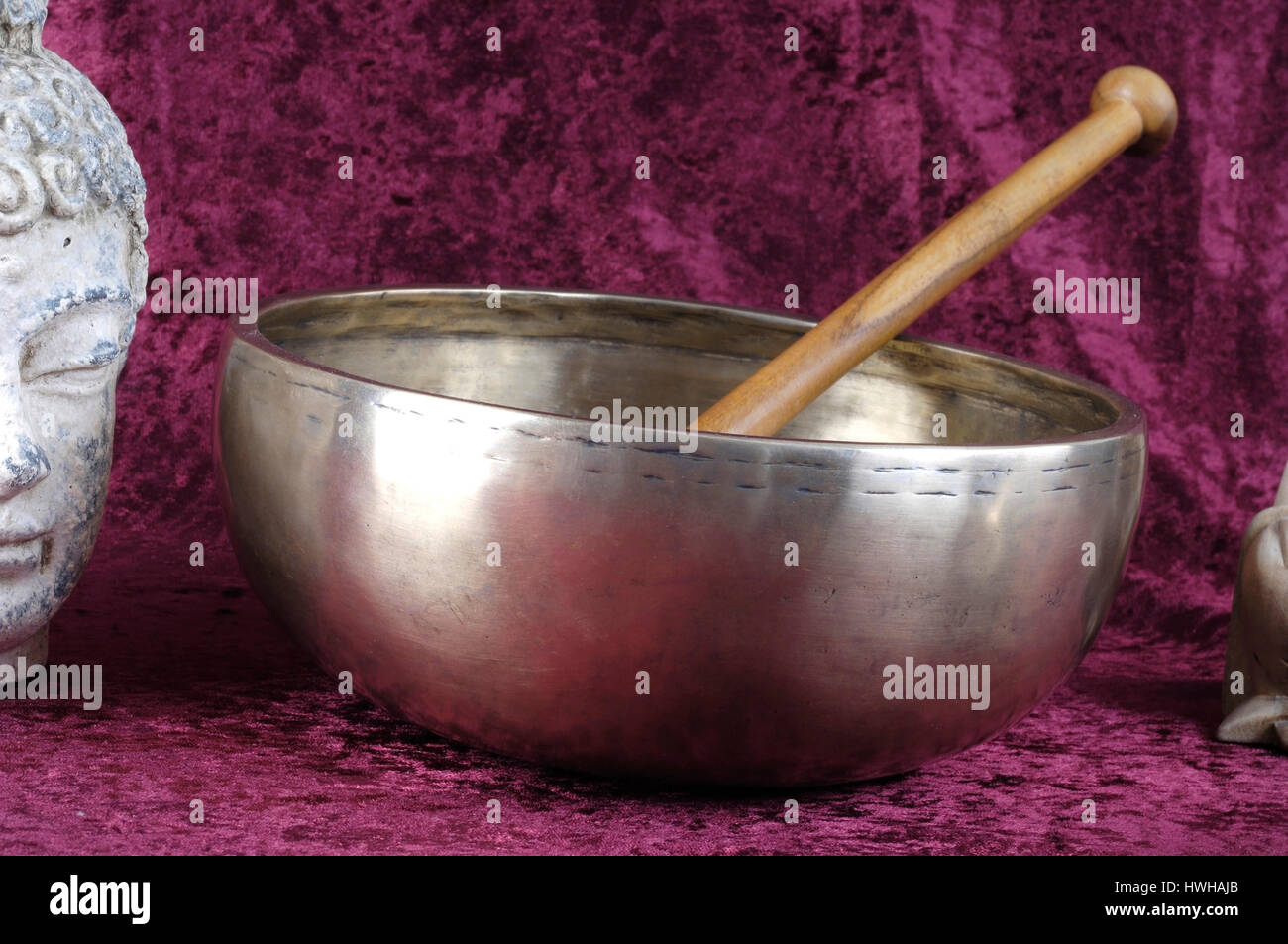 Sounding Bowling sound bowl inside, studio, indoor, esotericism ...