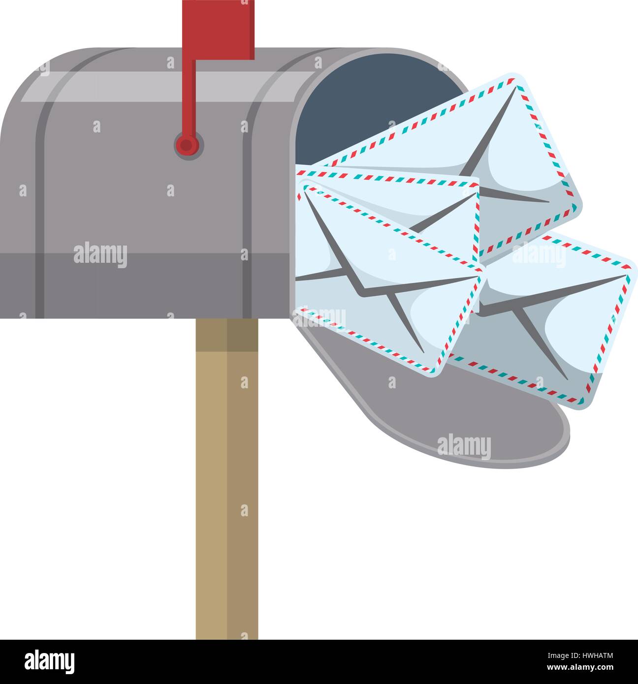 Mail delivery service Stock Vector Image & Art - Alamy